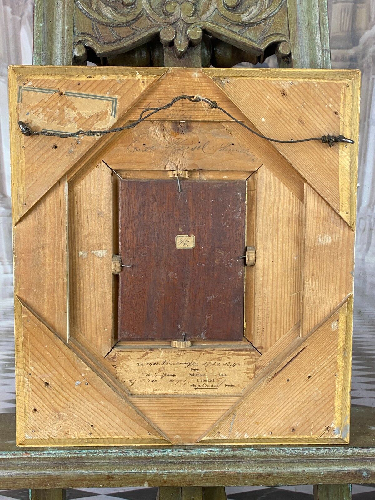 ÖLGEMÄLDE PORTRAIT MANN GEMÄLDE DENKER MIT PFEIFE VON ERNST MEISEL ...