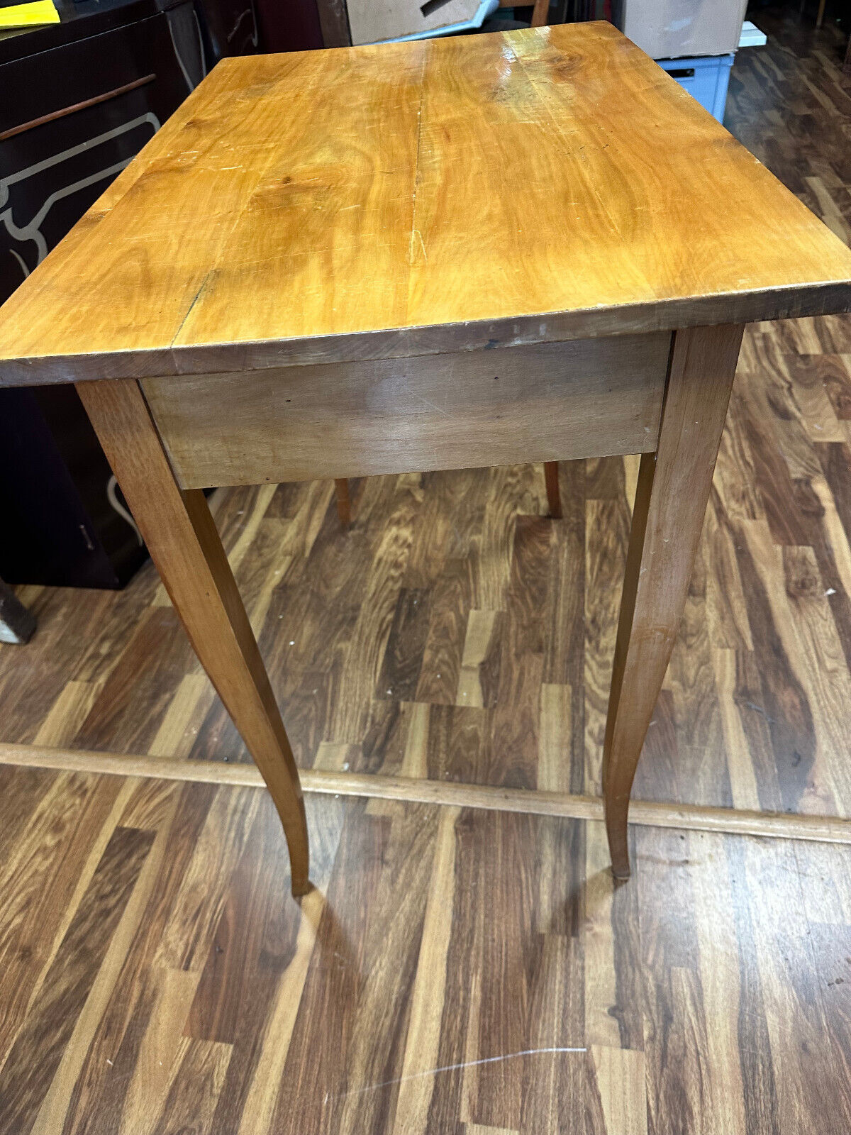 ANTIKER BIEDERMEIER STIL TISCH UM 1940 NUSSBAUM – Arthome24