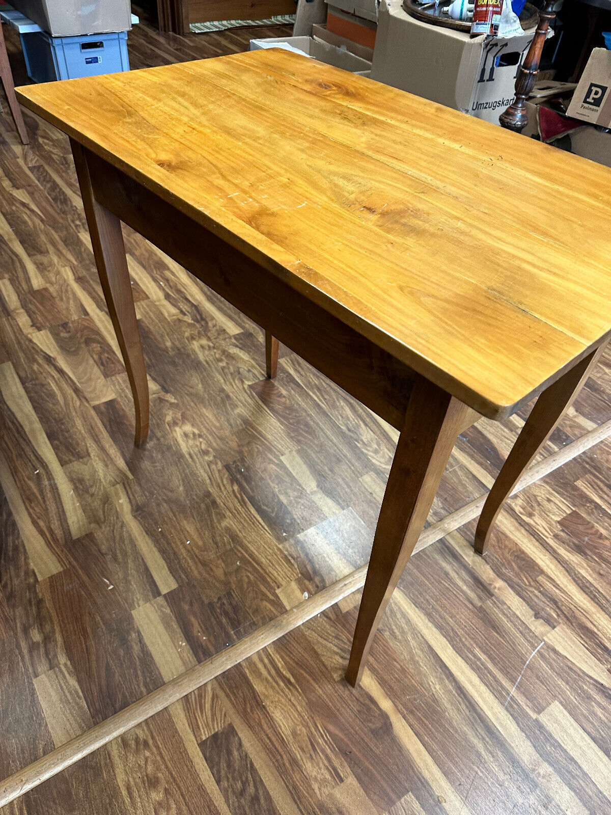 ANTIKER BIEDERMEIER STIL TISCH UM 1940 NUSSBAUM – Arthome24